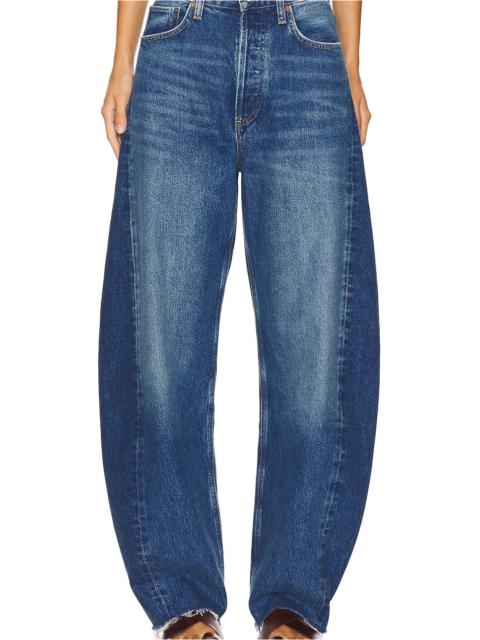 AGOLDE Luna Pieced High Rise Curved Taper | REVERSIBLE