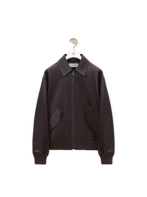 Loewe Aviator jacket in deerskin | REVERSIBLE