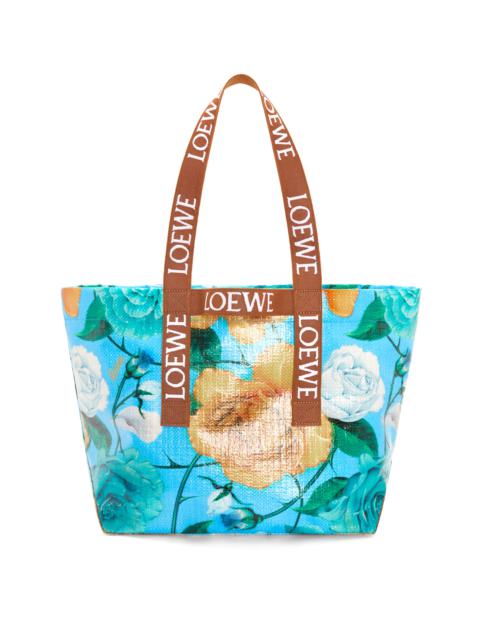 Loewe Fold Shopper in recycled coated canvas | REVERSIBLE