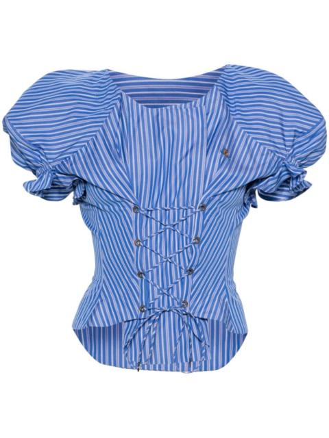 Vivienne Westwood Kate striped top | REVERSIBLE