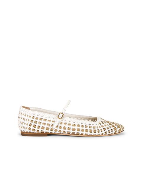 VERONICA BEARD Ellie Woven Flat | REVERSIBLE