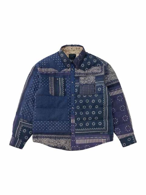 visvim KERCHIEF DOWN JKT NAVY | REVERSIBLE
