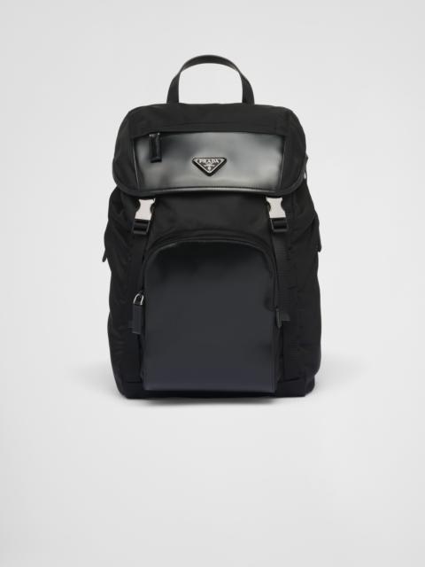 Prada Re-Nylon and brushed leather backpack | REVERSIBLE