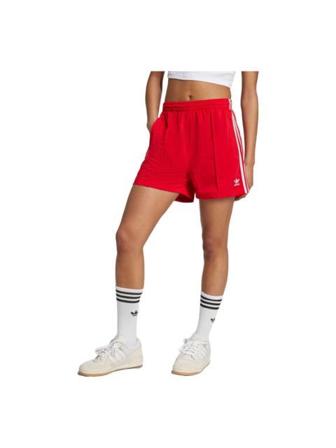 adidas (WMNS) adidas Firebird Shorts Asia Sizing 'Red White' IY7207 ...