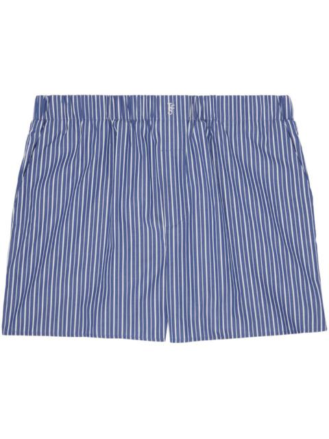 The Frankie Shop Blue Mirca Boxers | REVERSIBLE