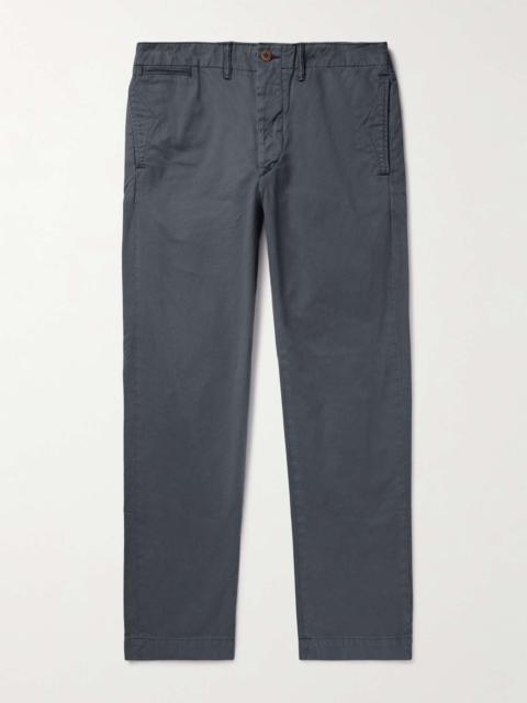 RRL by Ralph Lauren Officer's Slim-Fit Straight-Leg Cotton-Twill Chinos ...