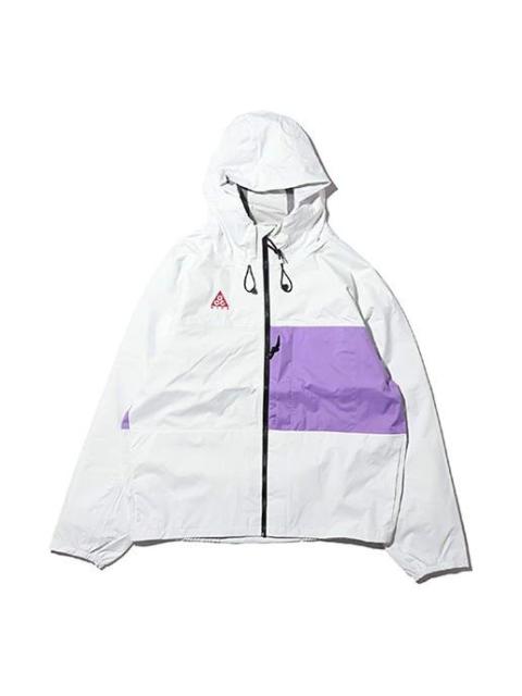 Nike Nike ACG 2.5L PCK Jacket SUMMIT White/Space Purple BQ7341-121 ...