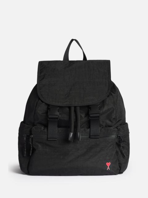 AMI Paris Backpack With Ami De Coeur Rivet | REVERSIBLE