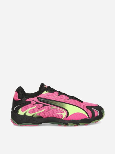 PUMA Inhale Sneakers Fluro Pink Pes / Green Glare | REVERSIBLE