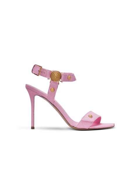 Balmain Eva leather sandals | REVERSIBLE