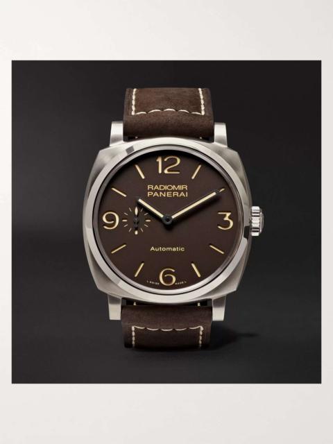 Panerai Radiomir 1940 3 Days Automatic Titanio 45mm Titanium and ...