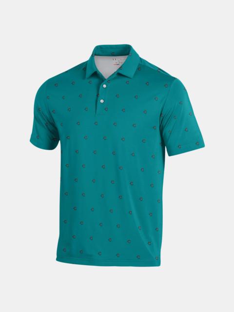 Under Armour Men's UA Gameday Armourfuse® Collegiate Polo | REVERSIBLE