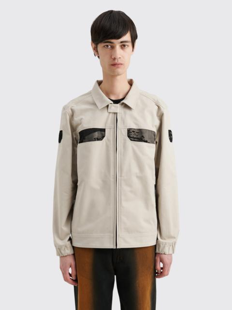 OLLY SHINDER OLLY SHINDER COTTON WINDOW JACKET STONE | REVERSIBLE