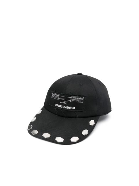 UNDERCOVER stud-embellished cap | REVERSIBLE