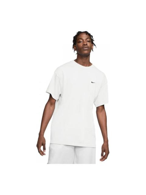 Nike Nike Solo Swoosh T-Shirt 'White' CV0559-100 | REVERSIBLE