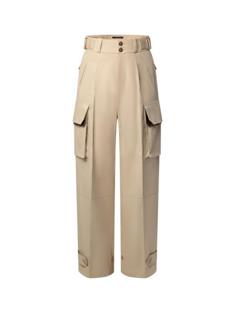 Louis Vuitton Wide-Leg Cargo Pants | REVERSIBLE