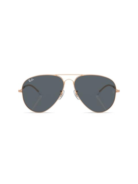 Ray-Ban Old Aviator logo-engraved sunglasses | REVERSIBLE