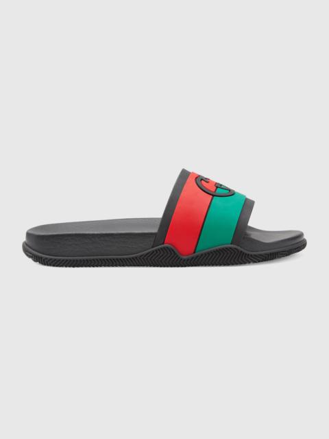 GUCCI Men's Interlocking G slide sandal | REVERSIBLE