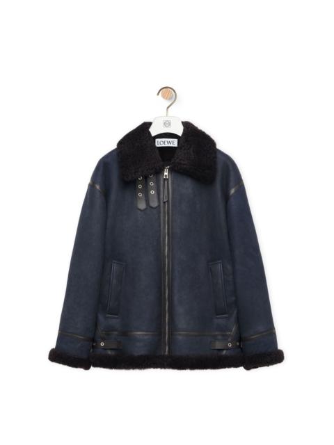Loewe Aviator jacket in shearling | REVERSIBLE