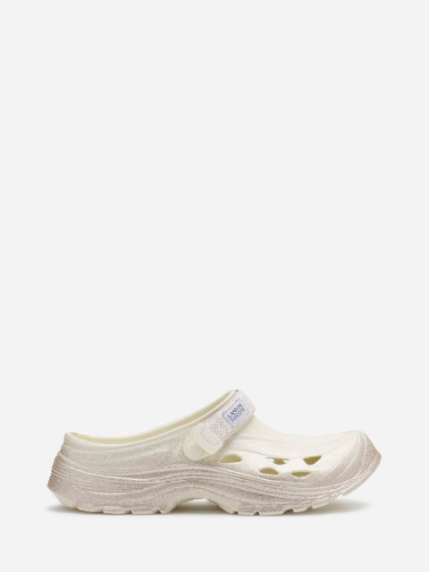 Lanvin GLITTERY RUBBER LANVIN X SUICOKE CLOGS MEN | REVERSIBLE