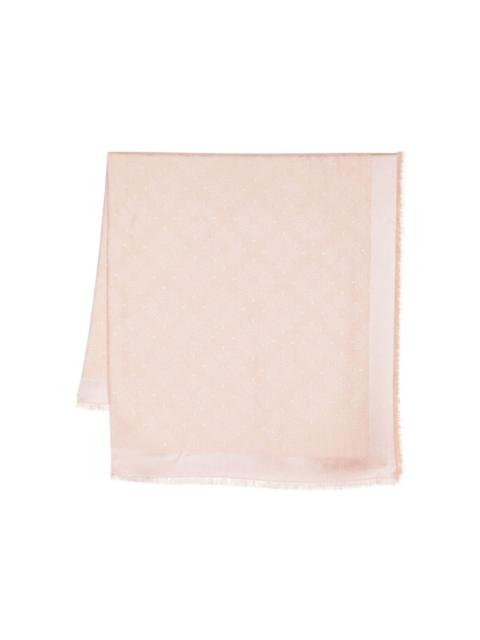 Mulberry Mulberry Tree Square monogram-pattern scarf | REVERSIBLE