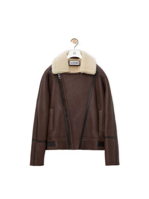 Loewe Aviator jacket in shearling | REVERSIBLE
