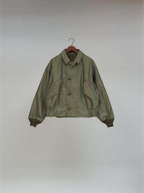 Nigel Cabourn 50's RAF Flight Jacket in Green | REVERSIBLE