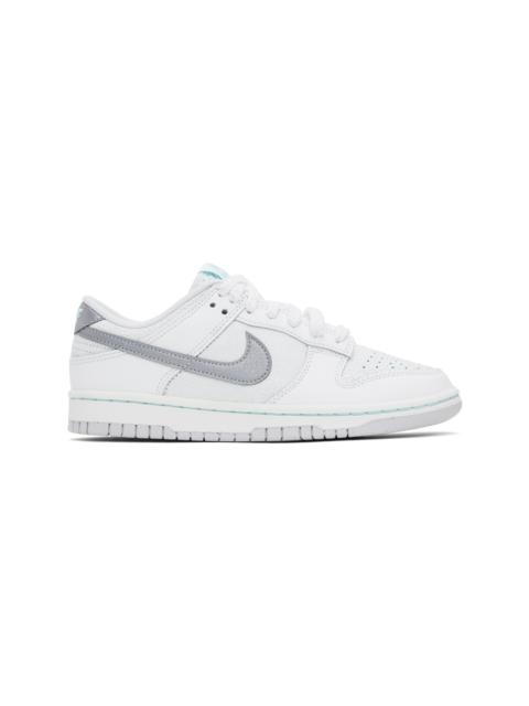 Nike White Dunk Low Retro SE Sneakers | REVERSIBLE
