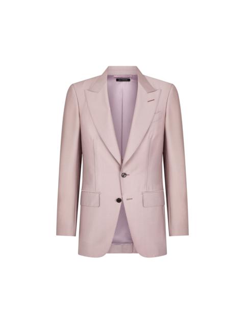 TOM FORD YARN DYED MIKADO ATTICUS JACKET | REVERSIBLE