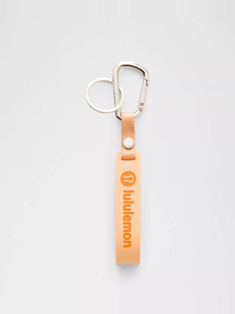 lululemon Silicone Keychain | REVERSIBLE