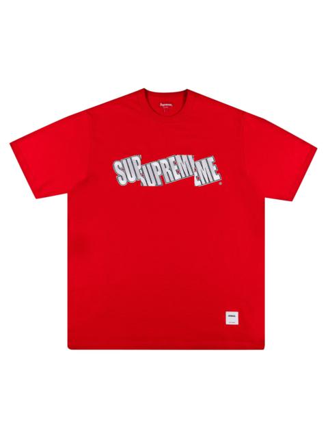 Supreme Supreme Cut Logo Short-Sleeve Top 'Red' | REVERSIBLE
