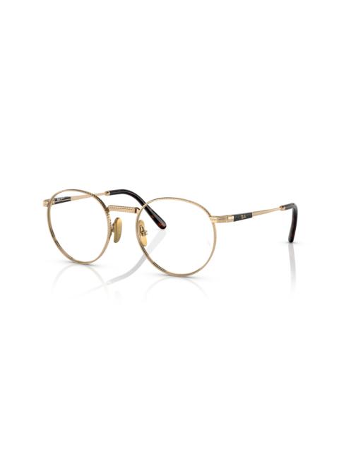 Ray-Ban ROUND II TITANIUM OPTICS | REVERSIBLE