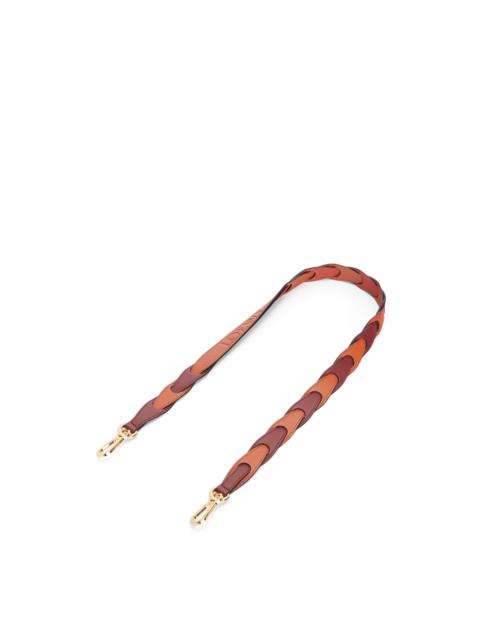 Loewe Woven Logo strap in classic calfskin | REVERSIBLE