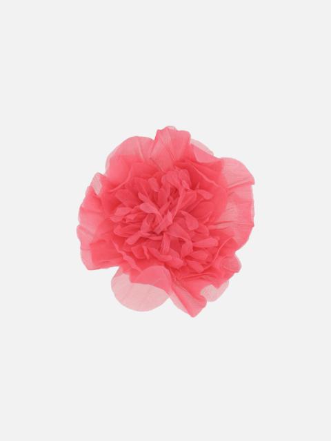 Max Mara LUISA CREPON FLOWER BROOCH | REVERSIBLE