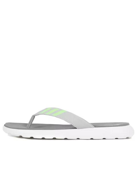 adidas adidas Comfort Flip-Flops 'Grey Green Spark' IF0811 | REVERSIBLE