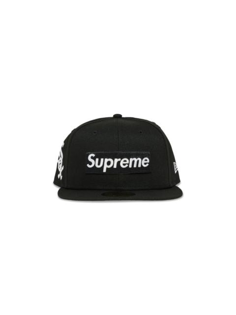 Supreme Supreme x MLB Teams Box Logo New Era 'Black - Chicago' | REVERSIBLE