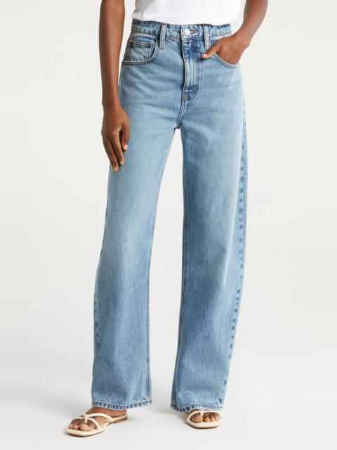 FRAME High Waist Barrel Leg Jeans | REVERSIBLE
