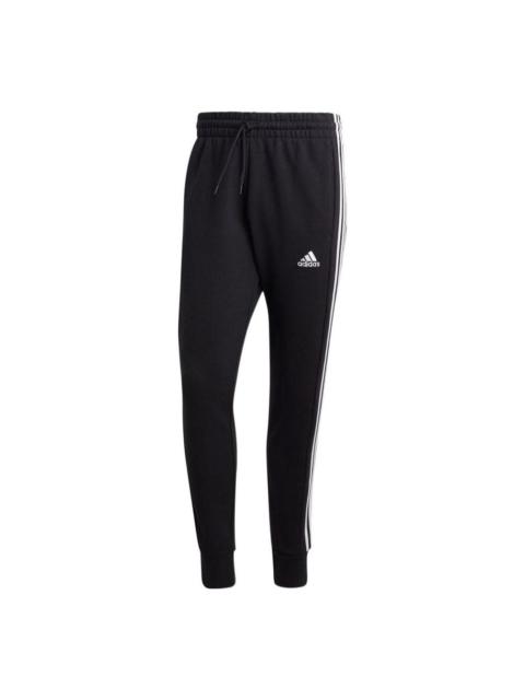 adidas adidas Essentials French Terry Tapered Cuff 3-Stripes Pants ...