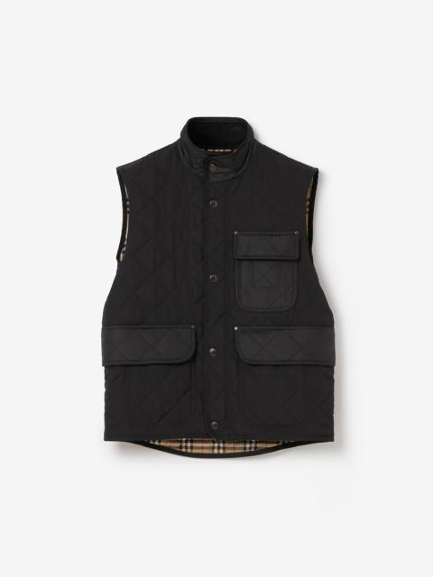 Burberry Diamond Quilted Thermoregulated Gilet | REVERSIBLE