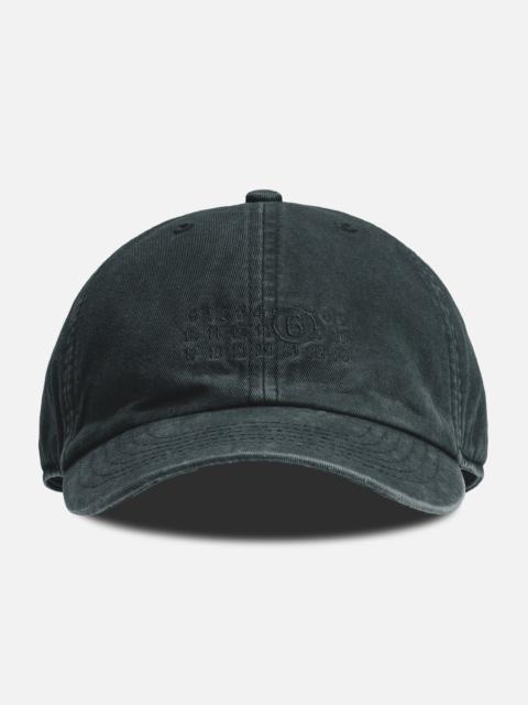 MM6 Maison Margiela LOGO BASEBALL CAP | REVERSIBLE