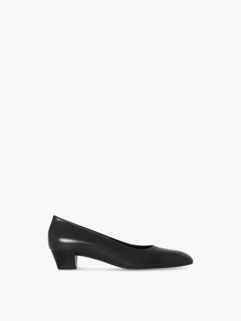 The Row Luisa Pump 35 in Leather | REVERSIBLE