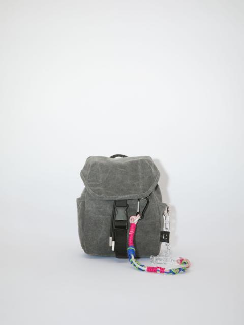 Acne Studios Mini backpack - Carbon grey | REVERSIBLE