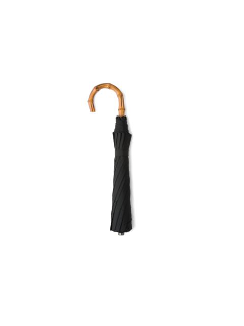 Church's Telescopic umbrella Whangee Handle Black | REVERSIBLE