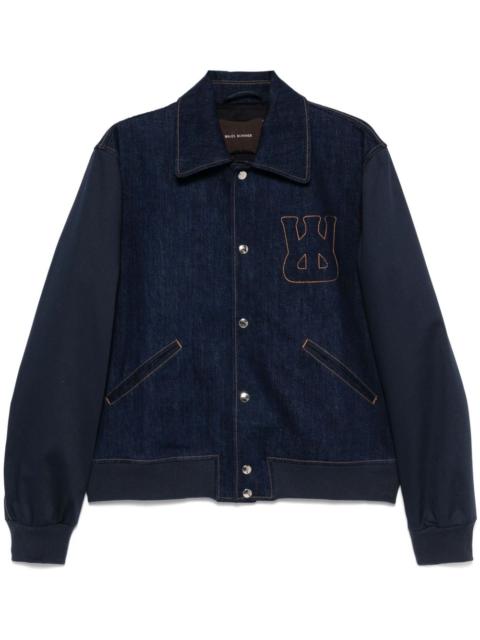 WALES BONNER Echo varsity jacket | REVERSIBLE