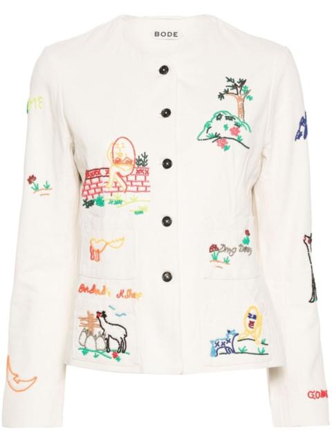 BODE Nursery Rhyme beaded jacket | REVERSIBLE