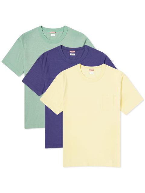visvim Visvim Sublig Jumbo T-Shirt - 3 Pack | REVERSIBLE