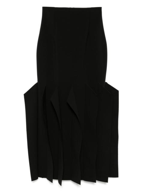 A.W.A.K.E. MODE hem-panel midi skirt | REVERSIBLE