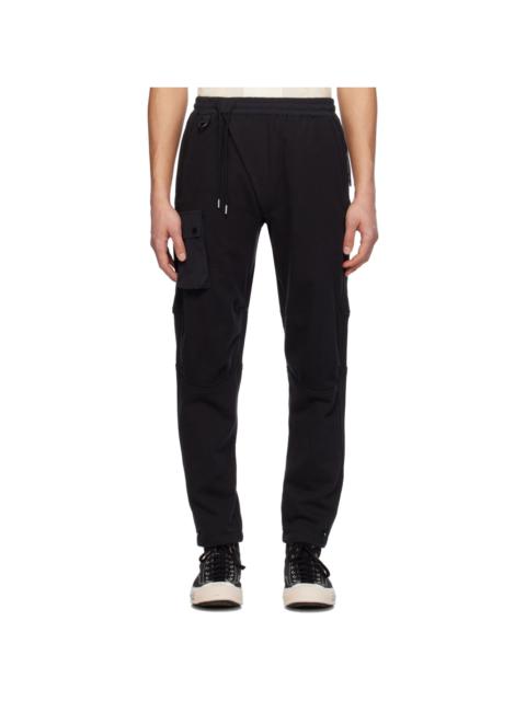 MAHARISHI Black Articulated Cargo Pants | REVERSIBLE