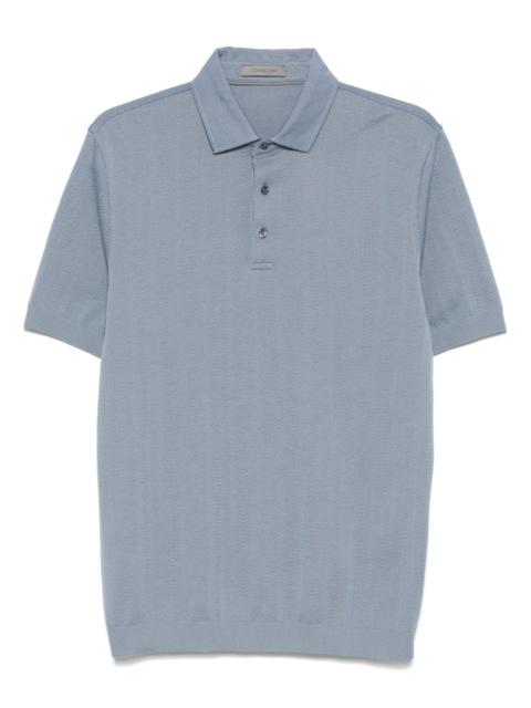 CORNELIANI jersey polo shirt | REVERSIBLE