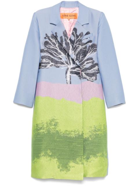 STINE GOYA Tree coat | REVERSIBLE